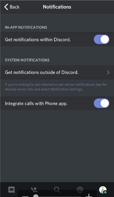 Notification Settings - Bonusbank