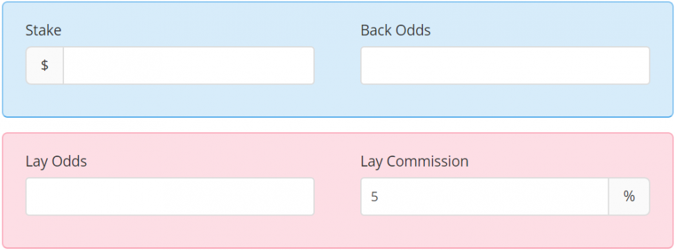 Back & Lay Calcs - Bonusbank